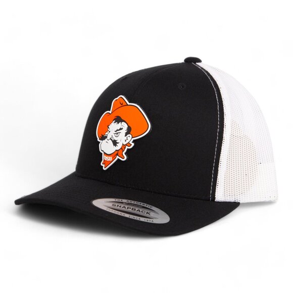 Nike | Accessories | Osu Cowboys Pistol Pete Yp Snapback Hat Black ...